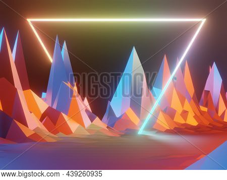 3d Render Rgb Neon Image & Photo (Free Trial) | Bigstock