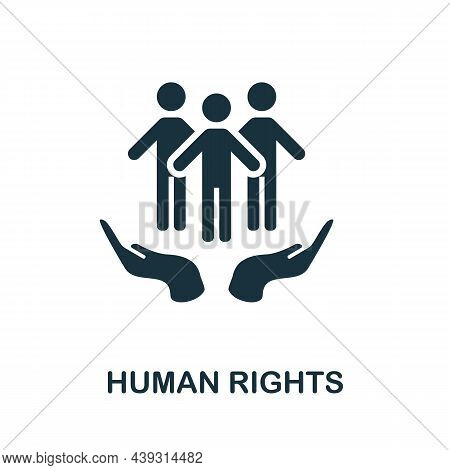 Human Rights Icon. Vector & Photo (Free Trial) | Bigstock