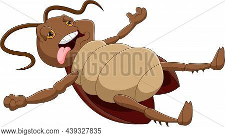 Dead Cockroach Vector & Photo (Free Trial) | Bigstock