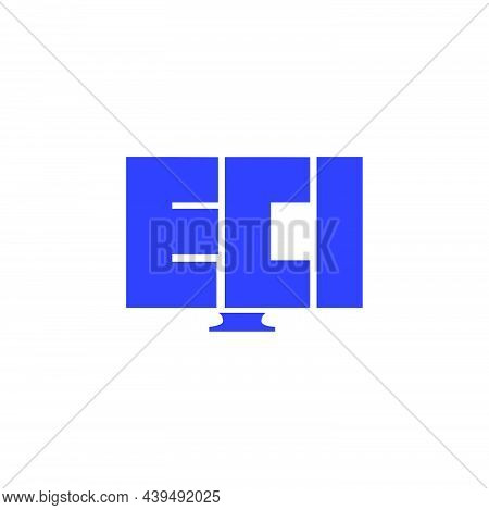 Eci Letters Computer Vector & Photo (Free Trial) | Bigstock