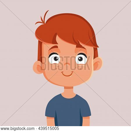 Little Red Haired Boy Vector & Photo (Free Trial) | Bigstock