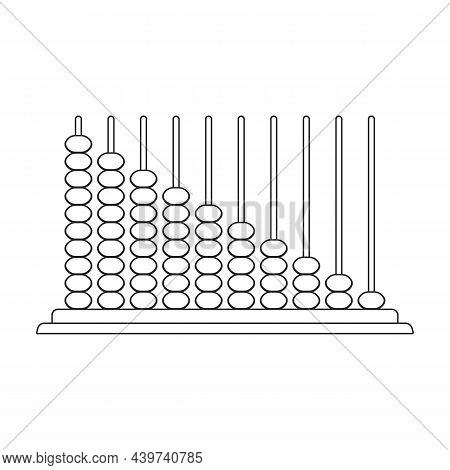 Abacus Vector Outline Vector & Photo (Free Trial) | Bigstock