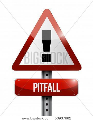Pitfall Warning Road Image & Photo (Free Trial) | Bigstock