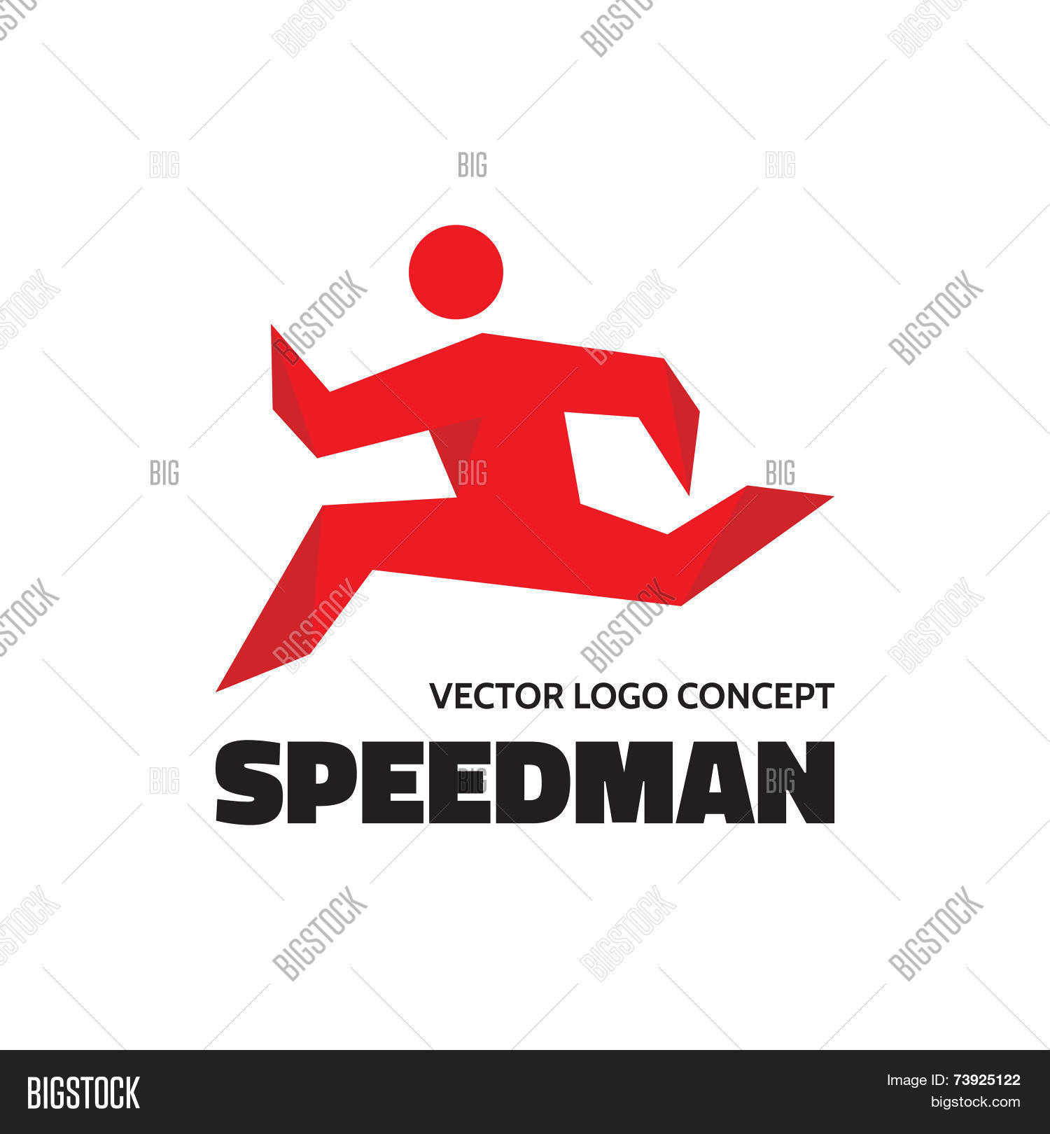 Speedman - Vector Vector & Photo (Free Trial) | Bigstock