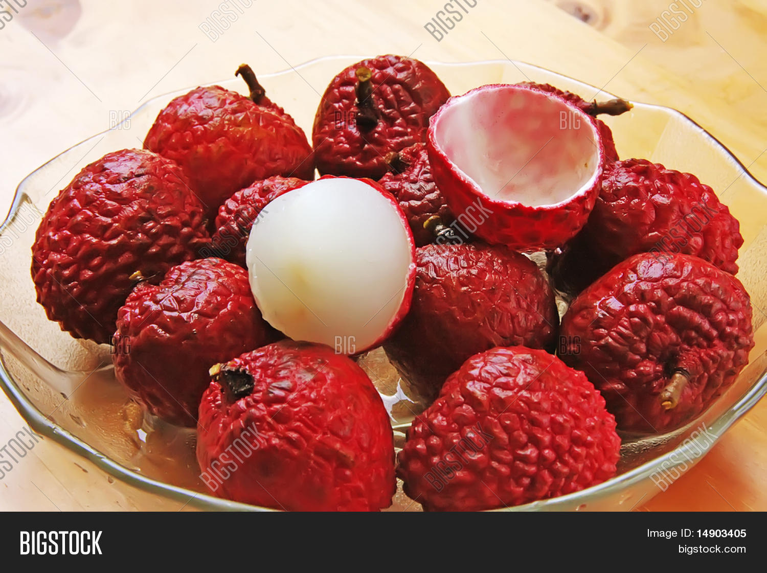 Lychee Fruits Fresh Image & Photo (Free Trial) | Bigstock