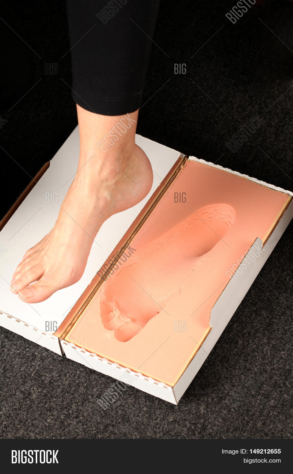 Getting Footprint Foam Image & Photo (Free Trial) | Bigstock