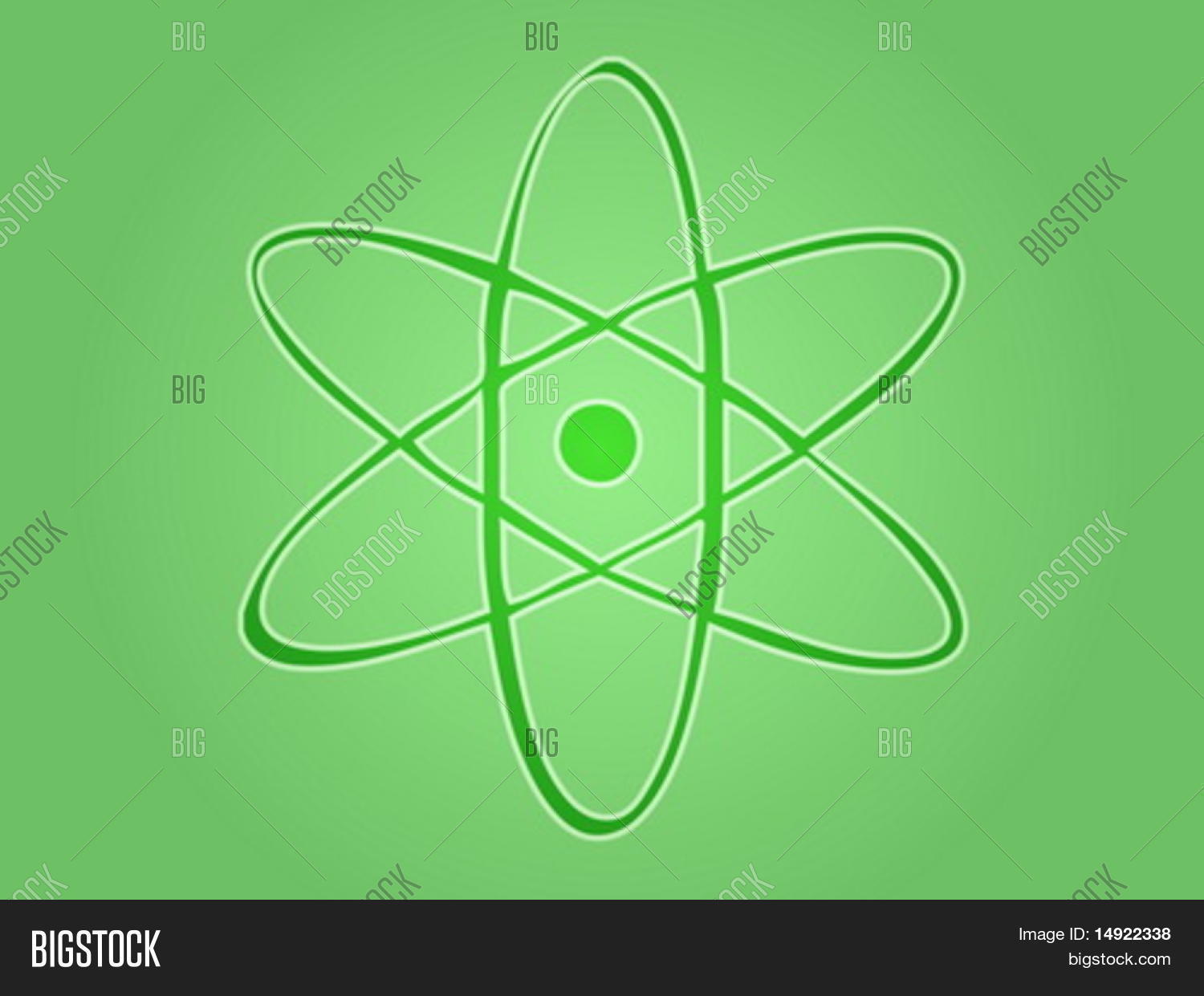 Atomic Symbol Vector & Photo (Free Trial) | Bigstock