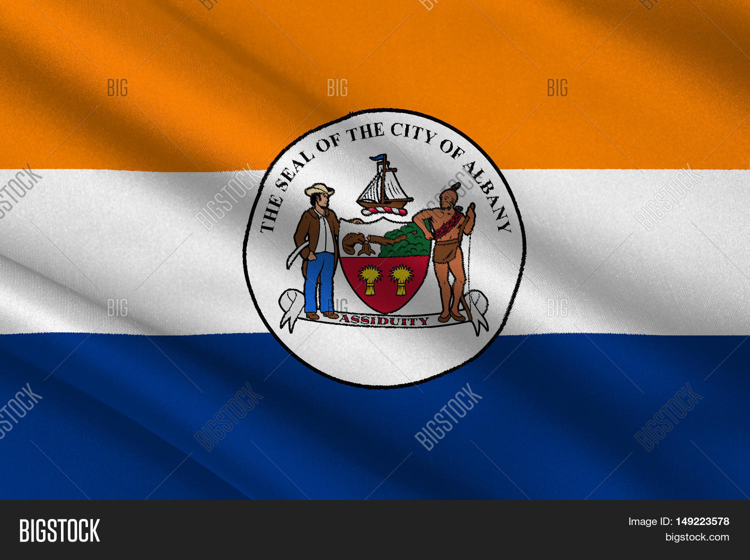 Flag Albany Capital Image & Photo (Free Trial) | Bigstock