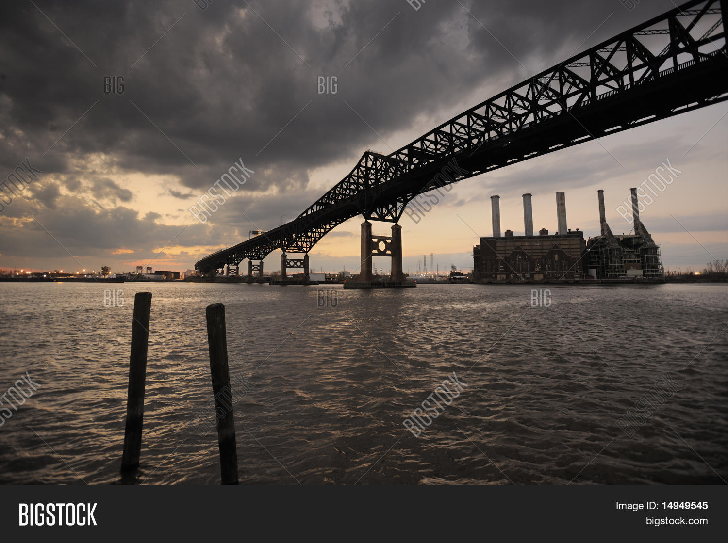 Bridge Power Plant Image & Photo (Free Trial) | Bigstock