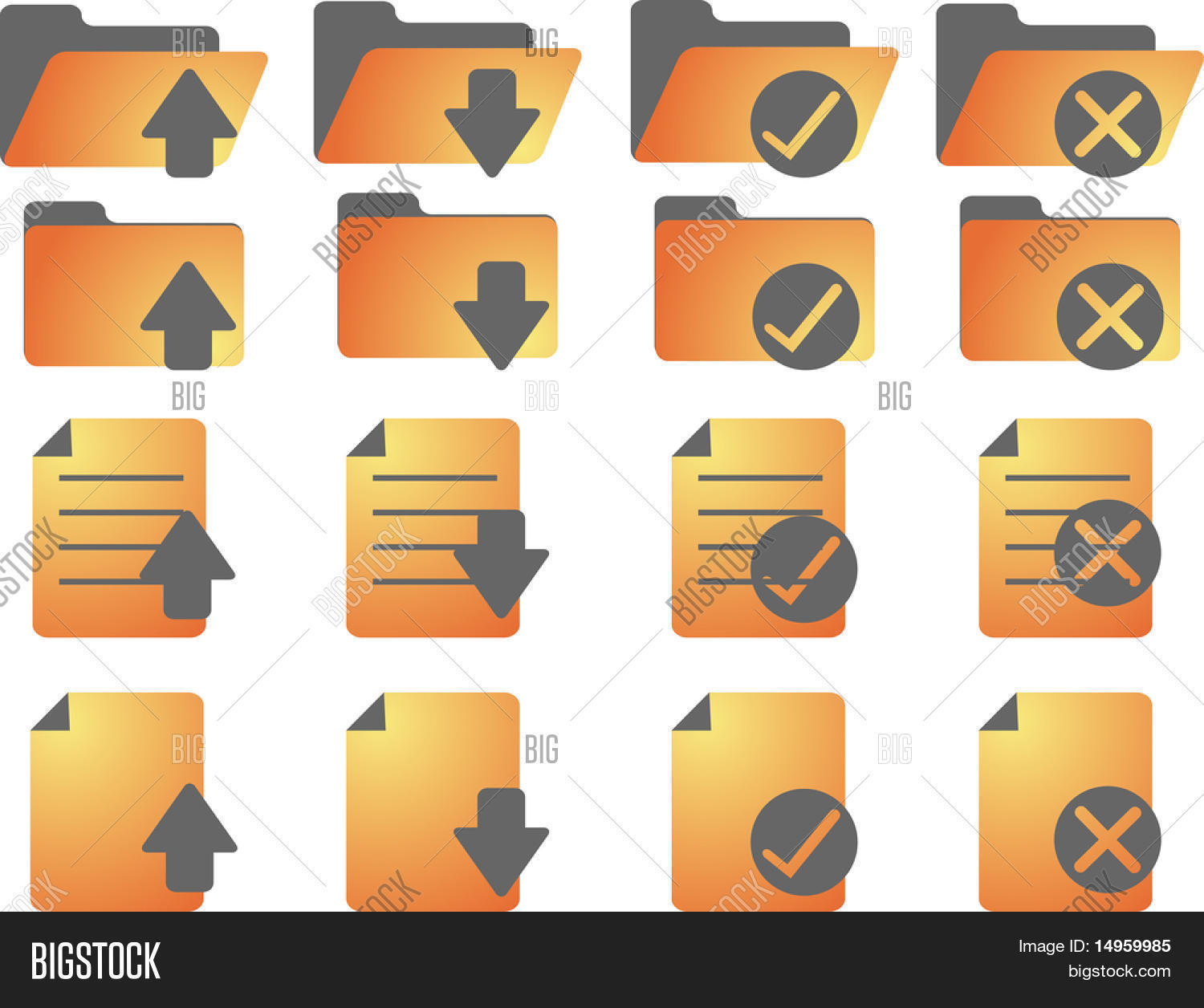 Document Folder Icon Image & Photo (Free Trial) | Bigstock