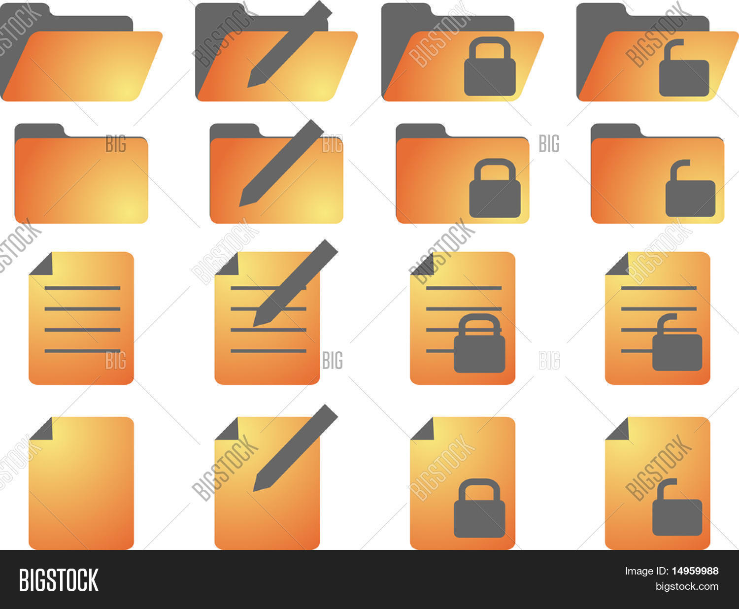 Document Folder Icon Image & Photo (Free Trial) | Bigstock