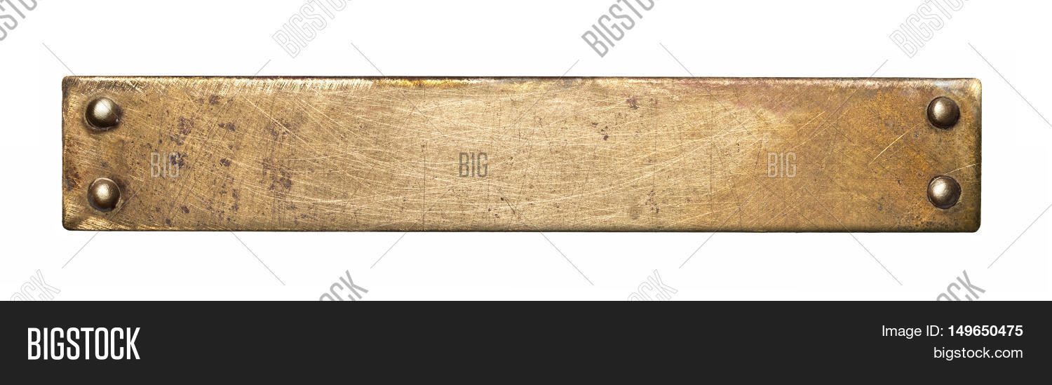 Brass Plate Texture. Image & Photo (Free Trial) | Bigstock