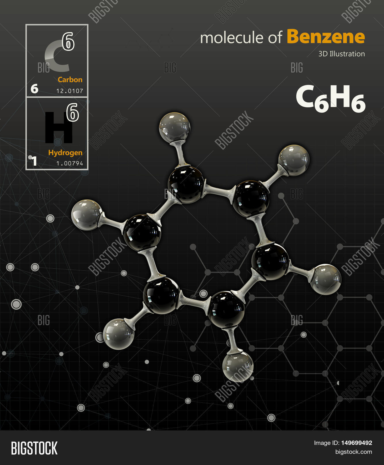 Illustration Benzene Image & Photo (Free Trial) | Bigstock