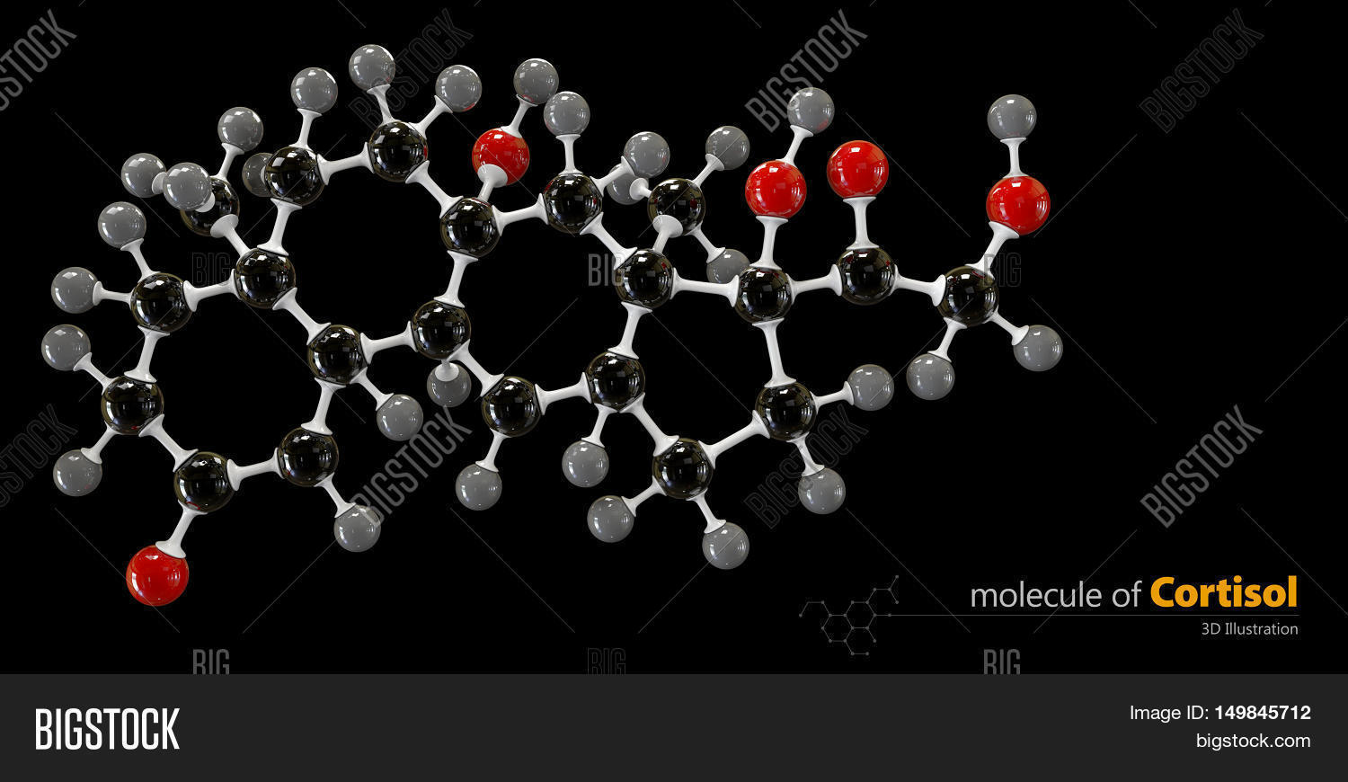 Illustration Cortisol Image & Photo (Free Trial) | Bigstock