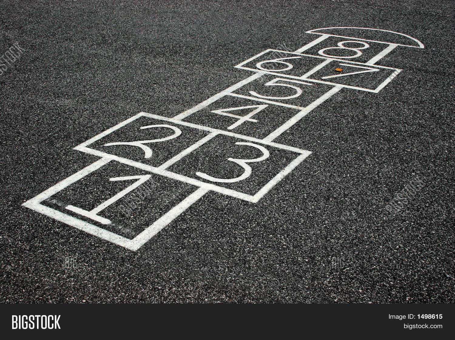 Hopscotch Game Image & Photo (Free Trial) | Bigstock