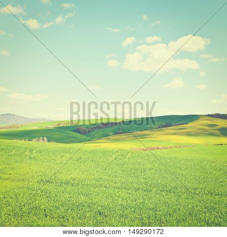 Green Sloping Meadows Image & Photo (Free Trial) | Bigstock