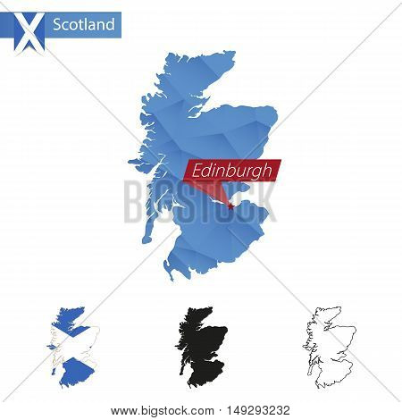 Scotland Blue Low Vector & Photo (Free Trial) | Bigstock