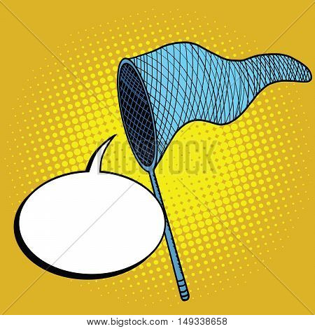 Butterfly Net Says Vector & Photo (Free Trial) | Bigstock