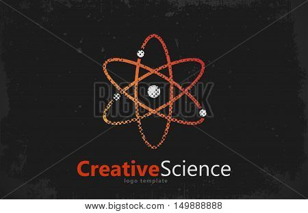 Atom Symbol. Atom Vector & Photo (Free Trial) | Bigstock
