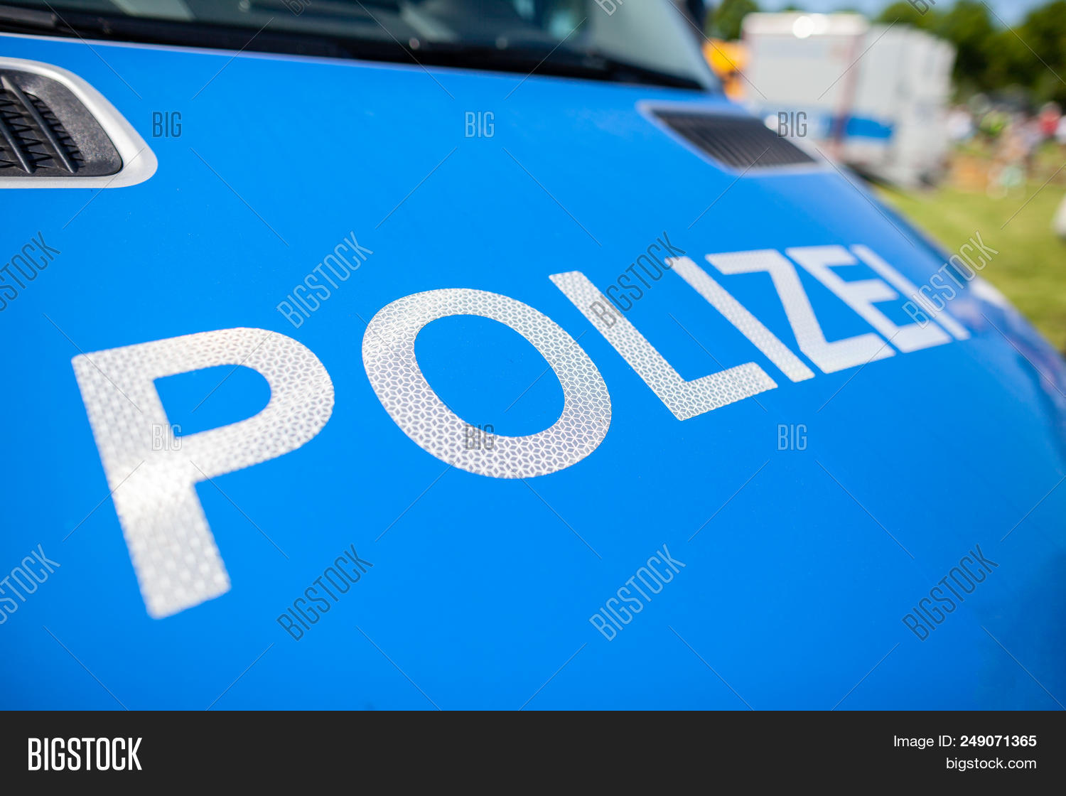 Polizei Sign On German Image & Photo (Free Trial) | Bigstock