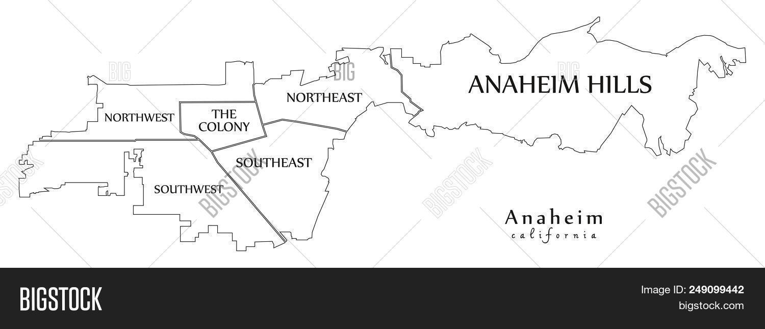 Modern City Map - Image & Photo (Free Trial) | Bigstock