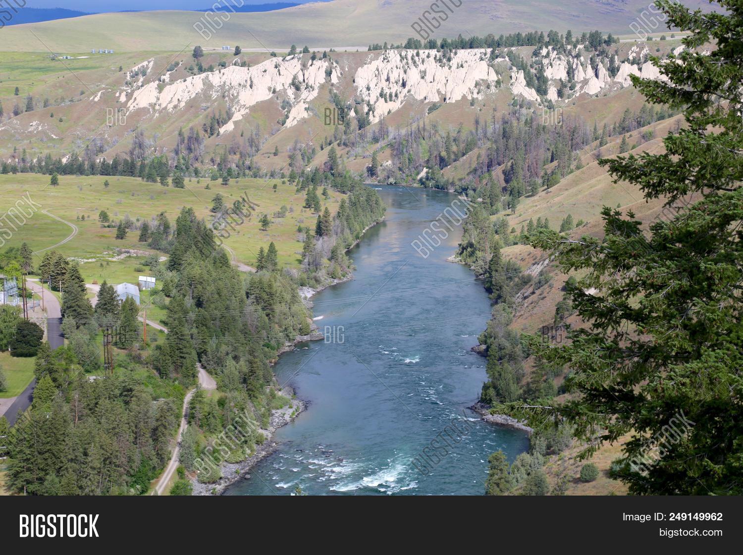 Kerr Dam By Flathead Image & Photo (Free Trial) | Bigstock