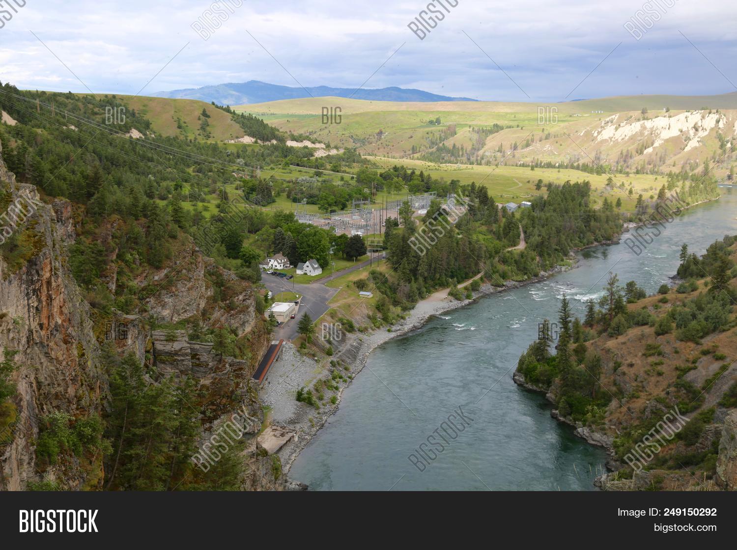 Kerr Dam By Flathead Image & Photo (Free Trial) | Bigstock
