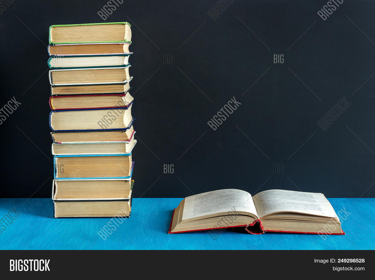 Open Book, Stack Books Image & Photo (Free Trial) | Bigstock