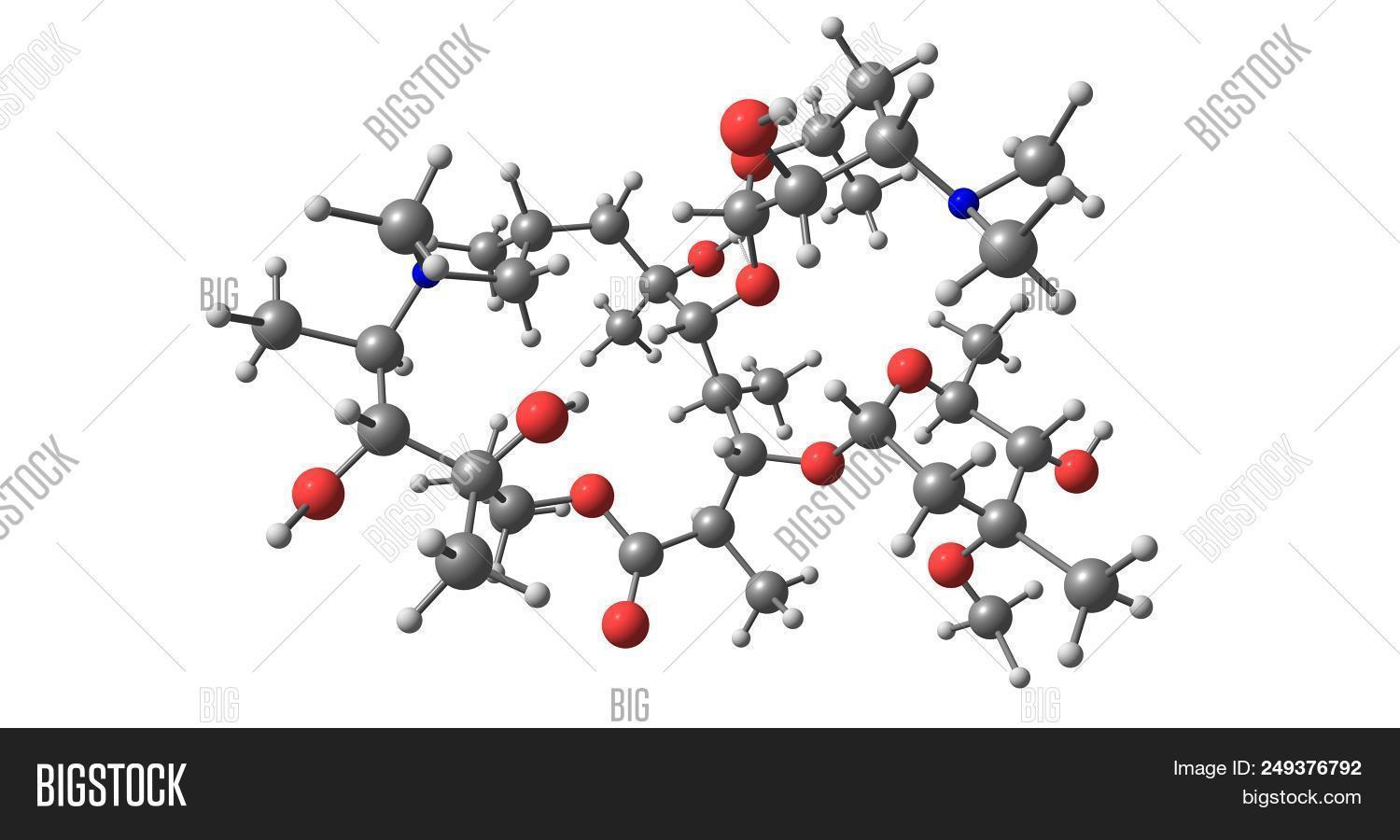 Azithromycin Molecular Image & Photo (Free Trial) | Bigstock