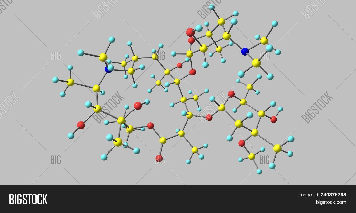 Azithromycin Molecular Image & Photo (Free Trial) | Bigstock