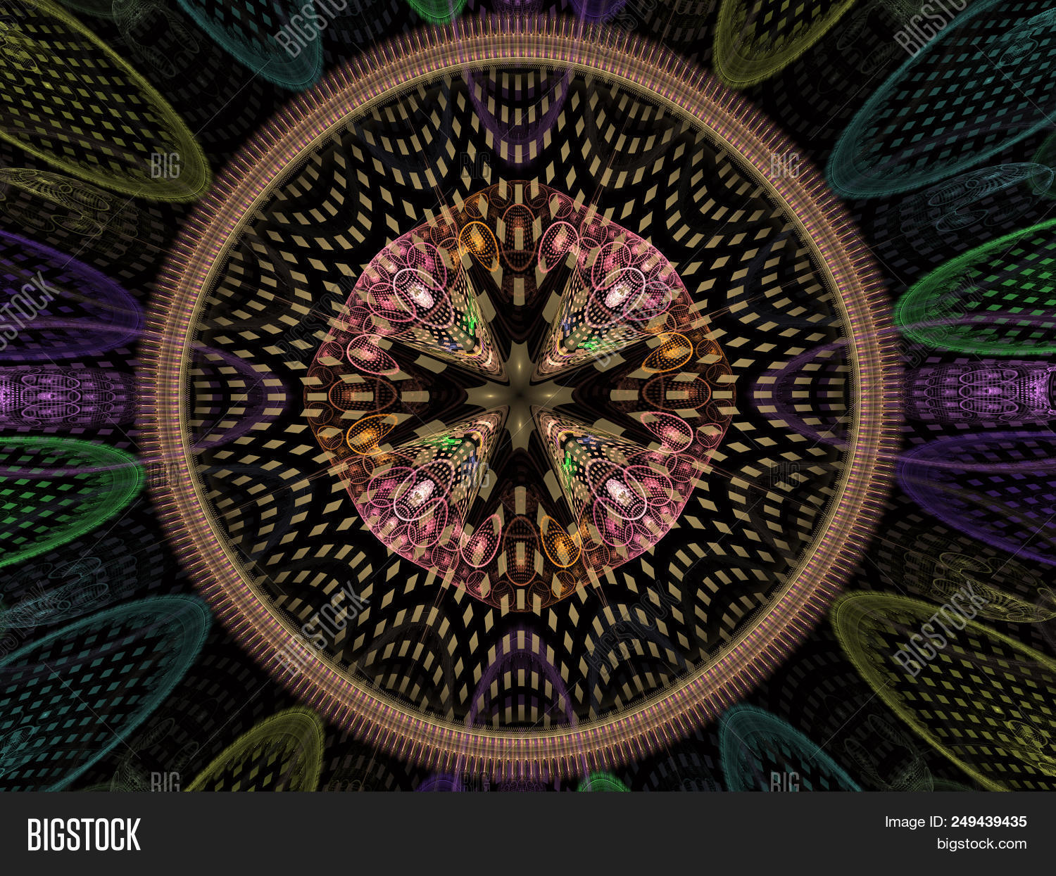 Layered Floral Star. Image & Photo (Free Trial) | Bigstock