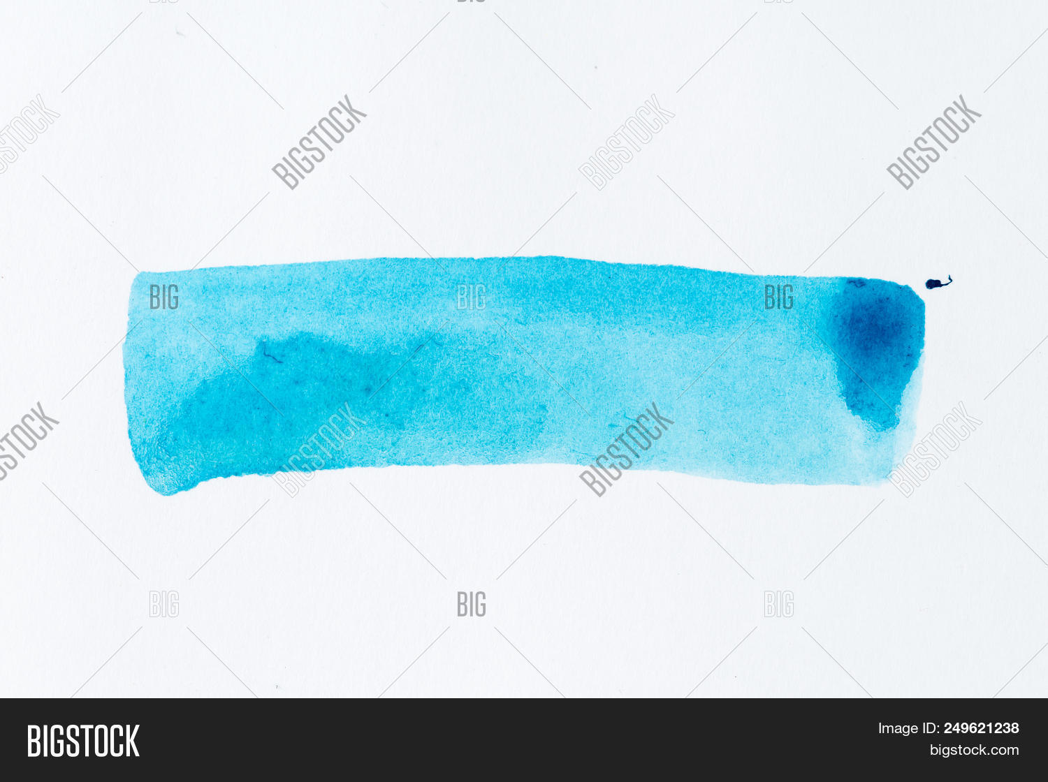 Blue Brush Stroke Image & Photo (Free Trial) | Bigstock