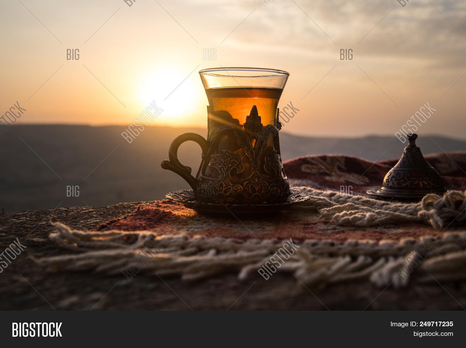 Arabian Tea Glass On Image & Photo (Free Trial) | Bigstock