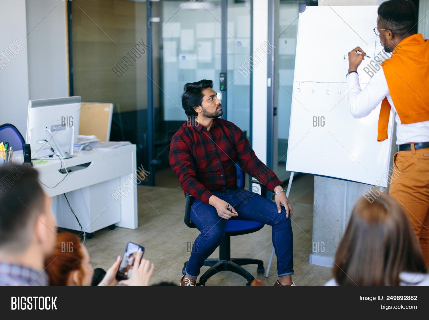 Black Man Explaining Image & Photo (Free Trial) | Bigstock