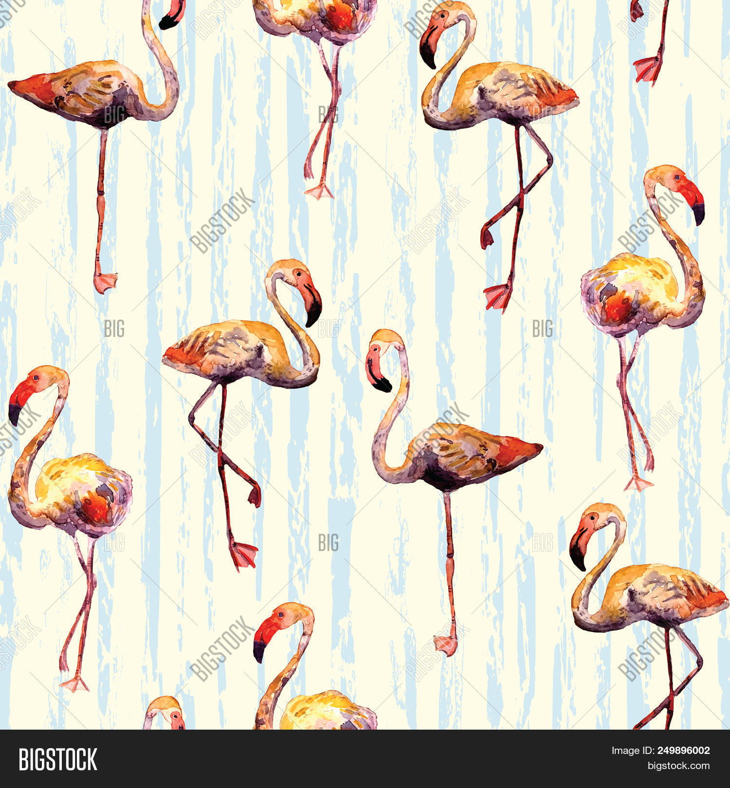Flamingo Pattern. Image & Photo (Free Trial) | Bigstock