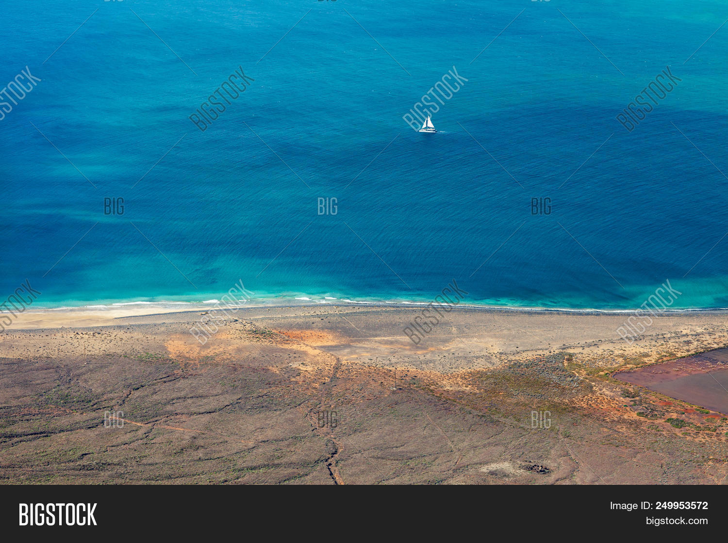 Ocean Surface Aerial Image & Photo (Free Trial) | Bigstock
