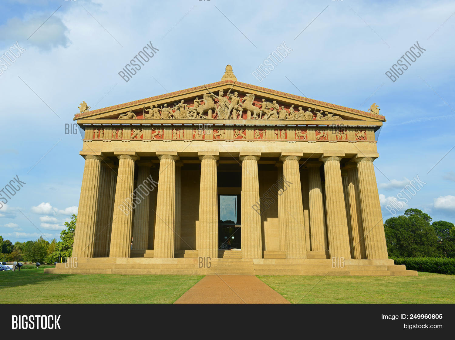 Parthenon Full Scale Image & Photo (Free Trial) | Bigstock