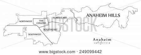 Modern City Map - Image & Photo (Free Trial) | Bigstock