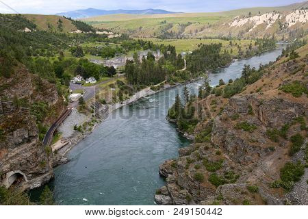Kerr Dam By Flathead Image & Photo (Free Trial) | Bigstock