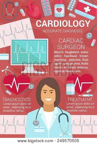 Cardiology Medical Vector & Photo (Free Trial) | Bigstock