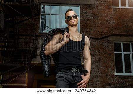 Portrait Punk Man On Image & Photo (Free Trial) | Bigstock