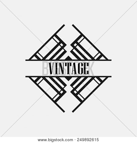 Vintage Text Frame Vector & Photo (Free Trial) | Bigstock