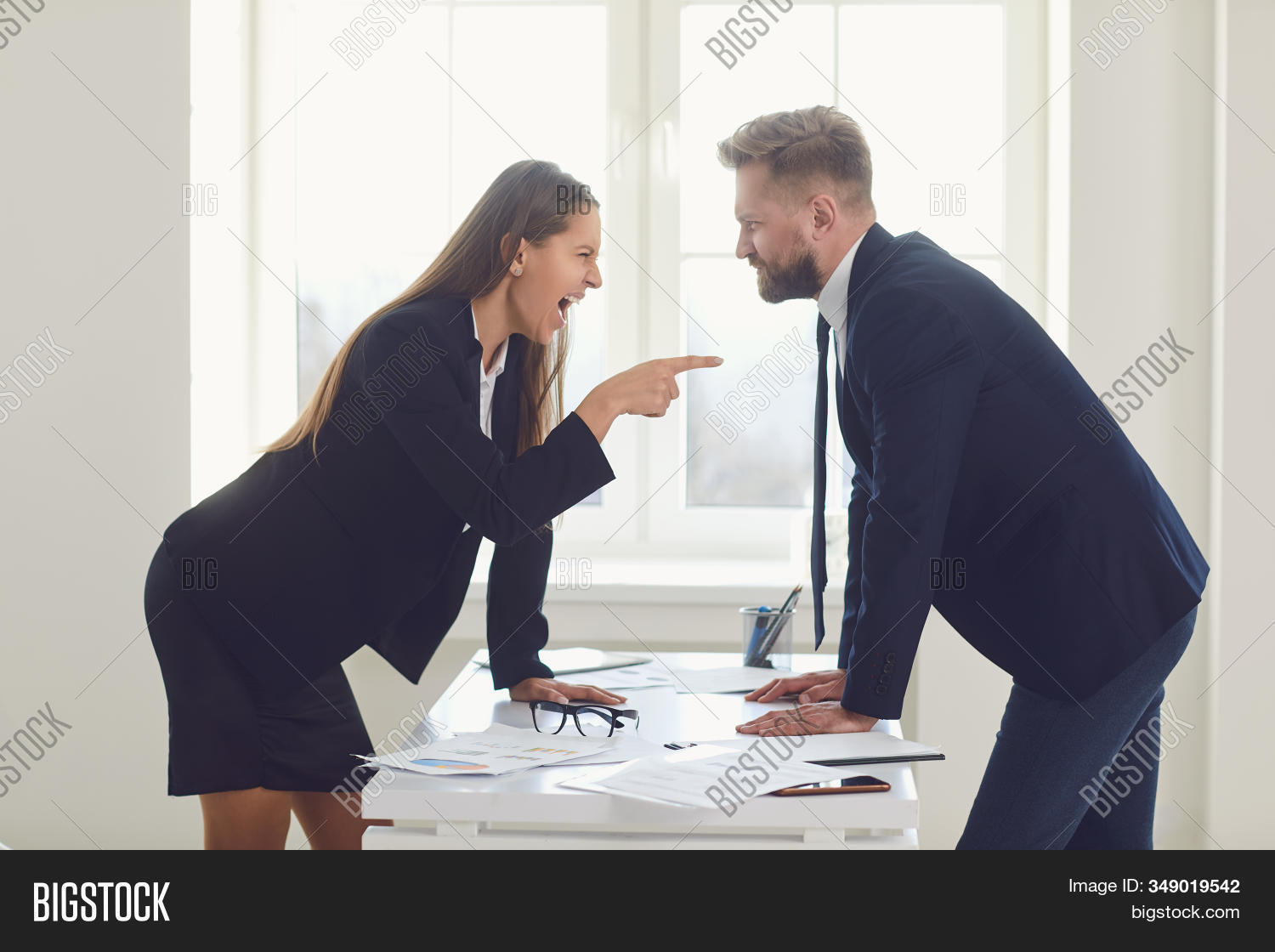 Business Conflict. Image & Photo (Free Trial) | Bigstock