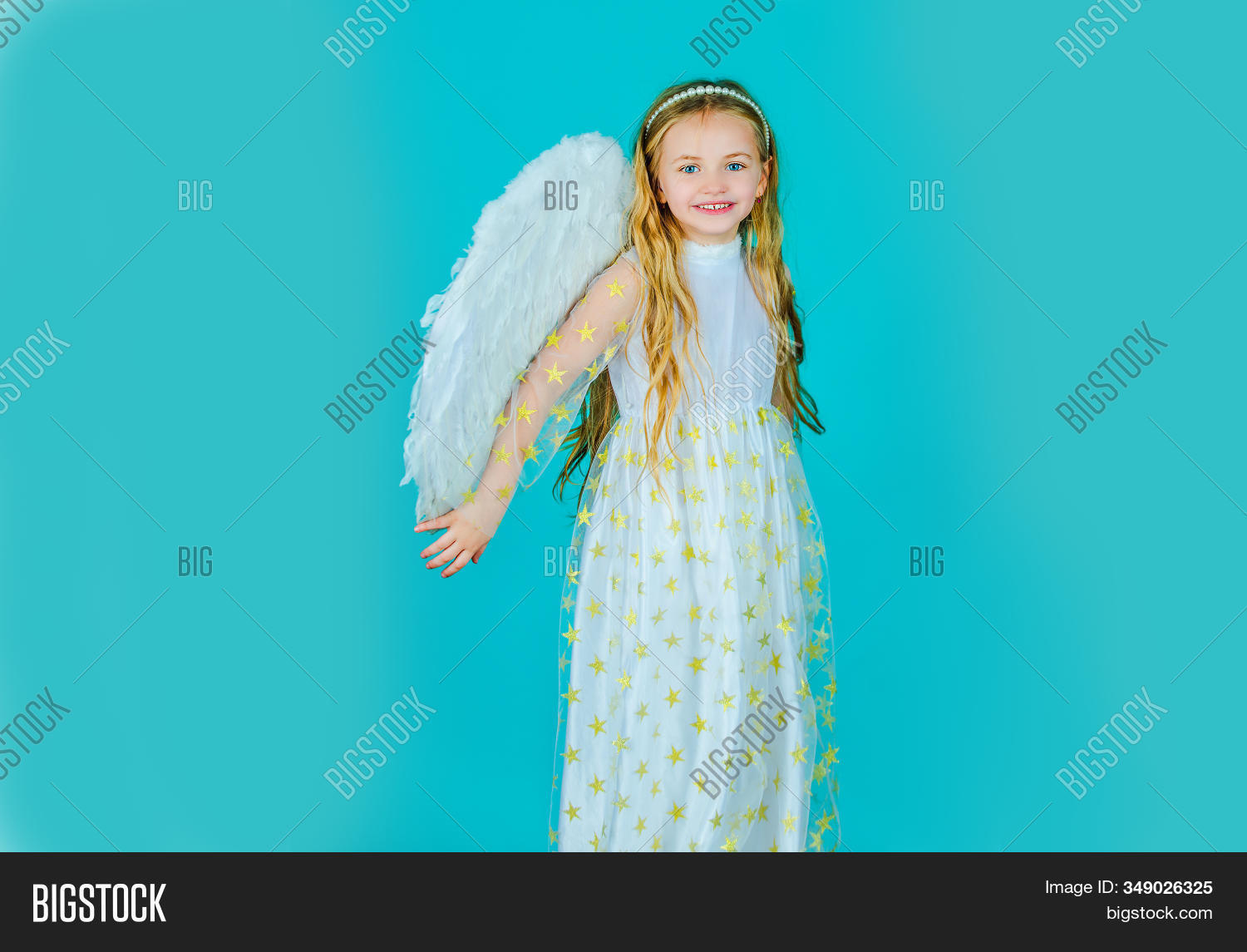Happy Little Angel. Image & Photo (Free Trial) | Bigstock