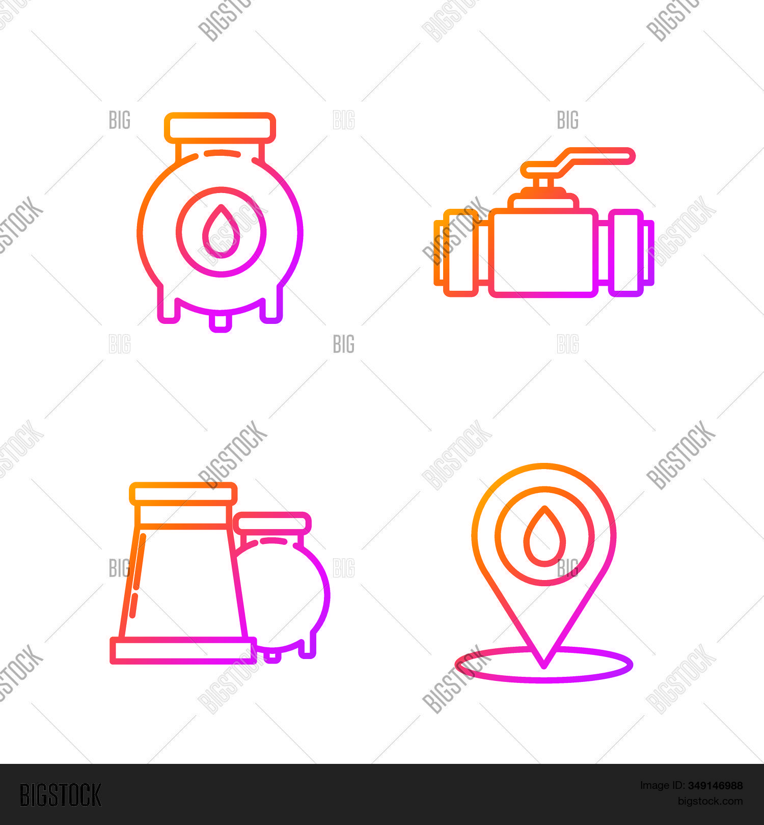 Set Line Refill Vector & Photo (Free Trial) | Bigstock