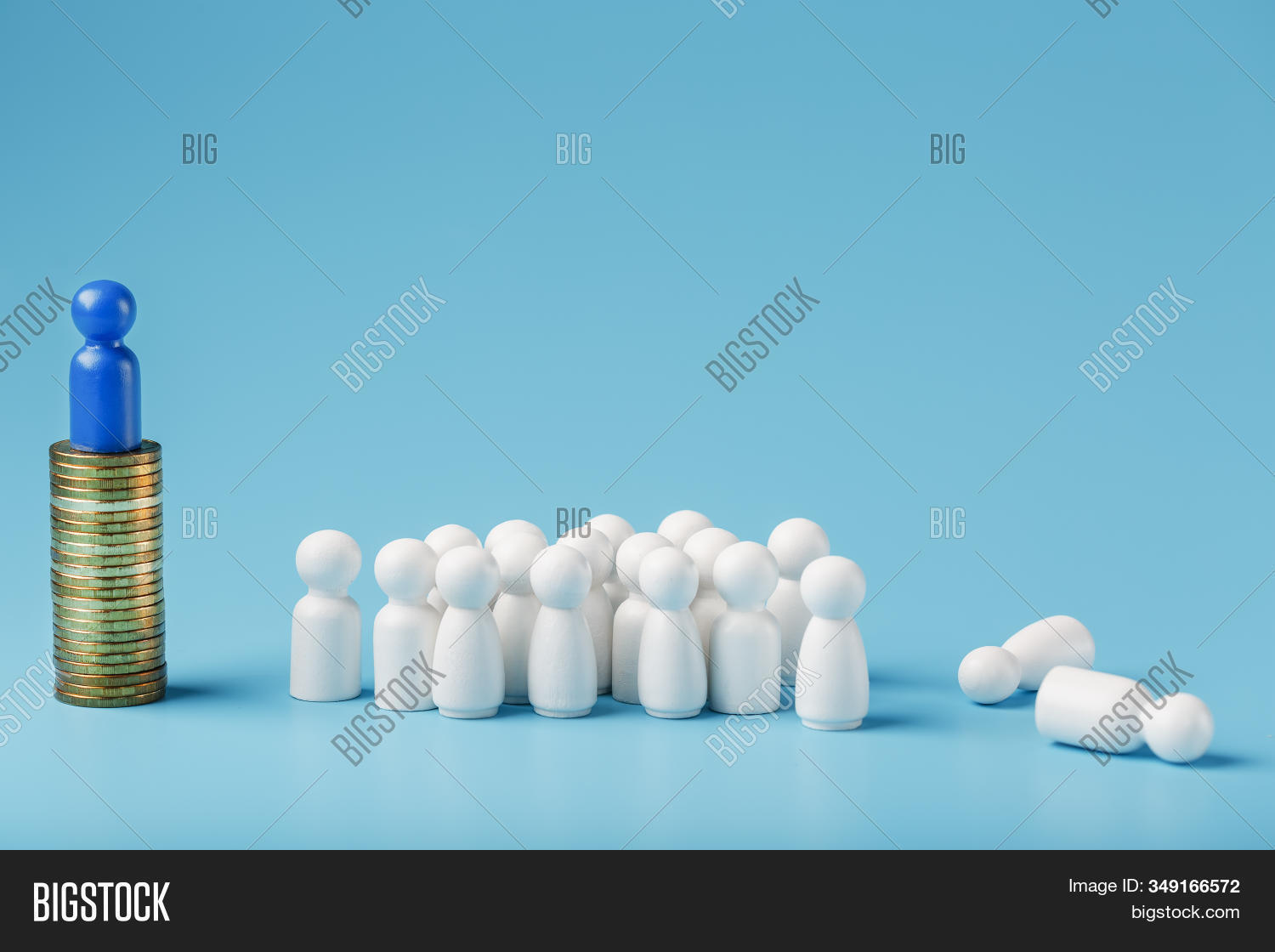 Imperious Blue Man Image & Photo (Free Trial) | Bigstock