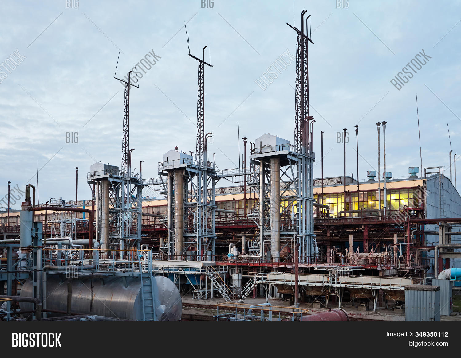 Modern Chemical Plant Image & Photo (Free Trial) | Bigstock