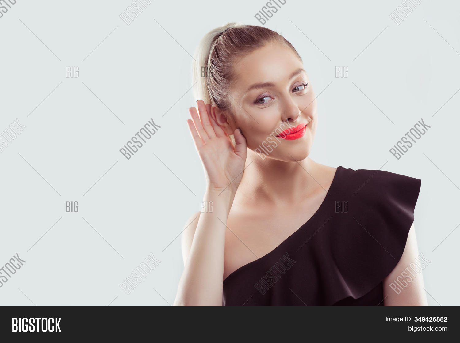 Eavesdropping. Closeup Image & Photo (Free Trial) | Bigstock