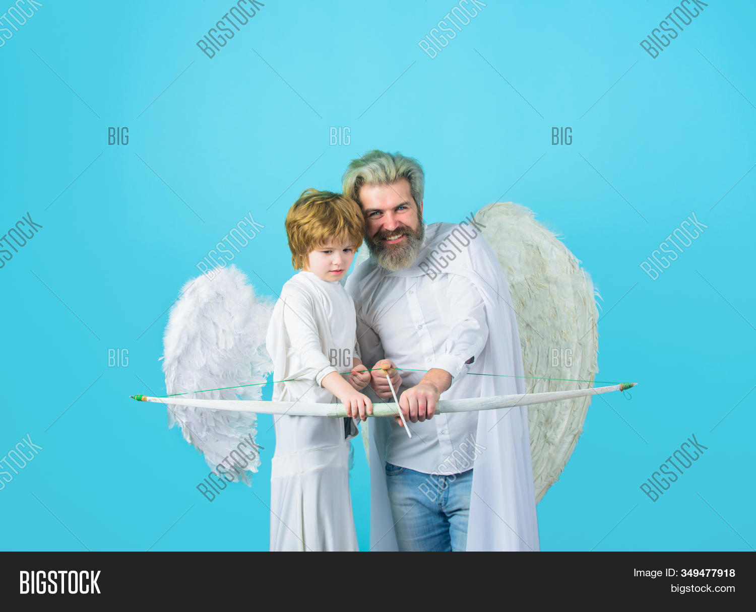Cute Angel Kid. Happy Image & Photo (Free Trial) | Bigstock