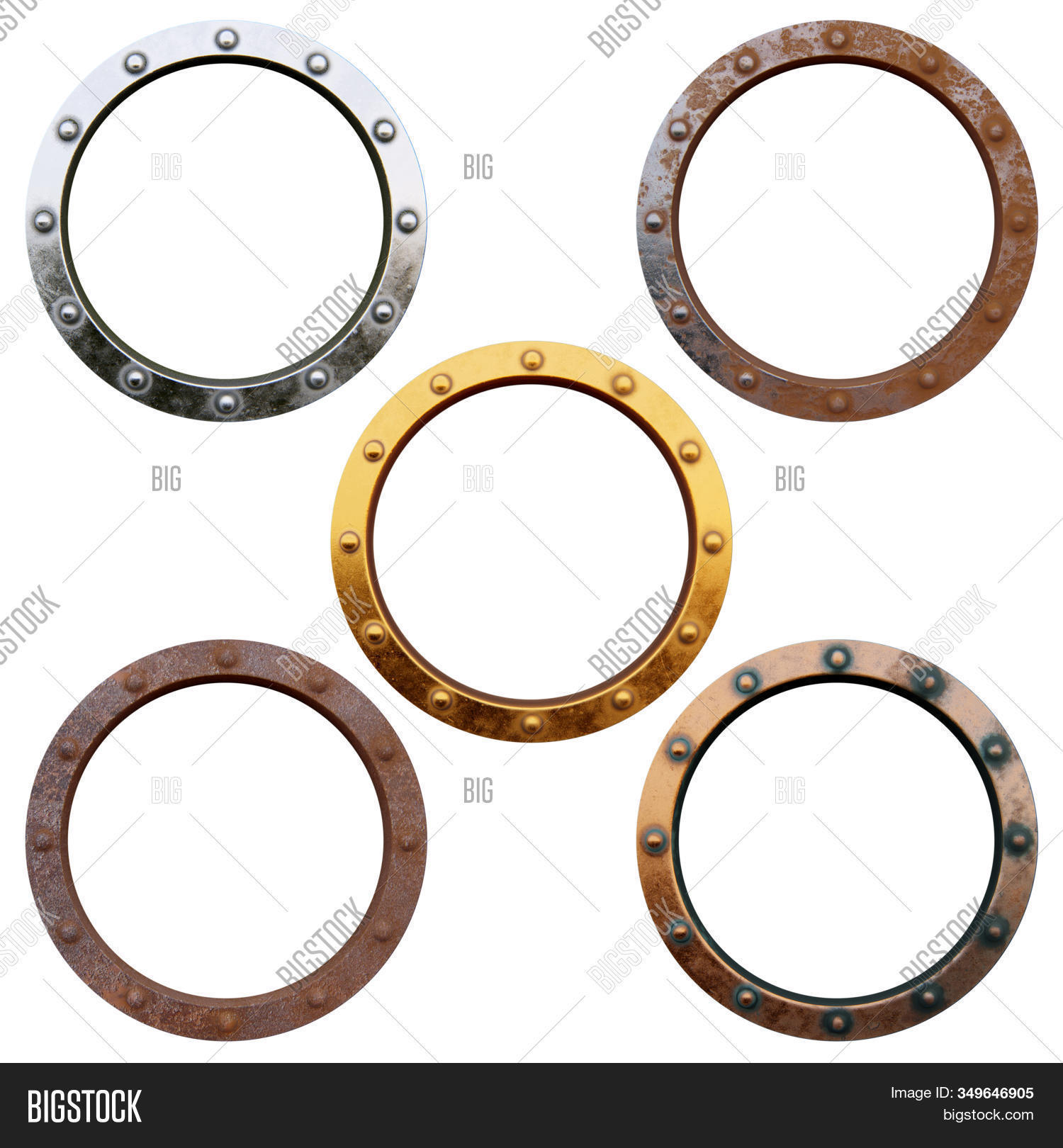 Five Different Round Image & Photo (Free Trial) | Bigstock